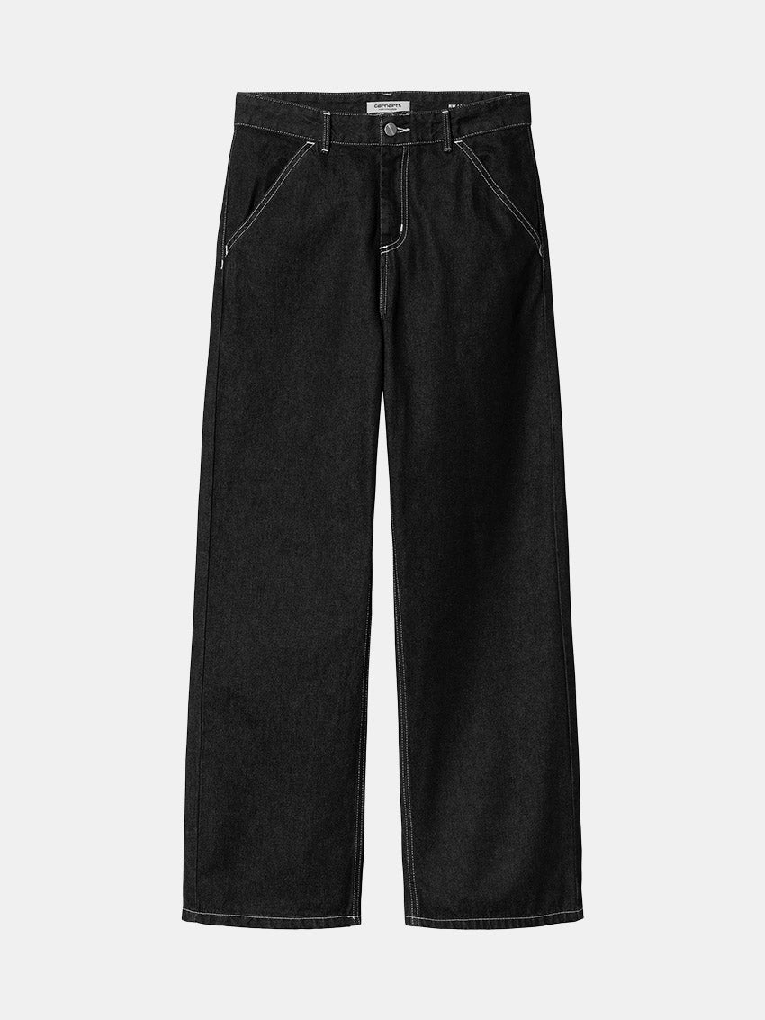 W Simple Pants i Black Rinsed fra Carhartt WIP | Hurtig Levering – AND ...